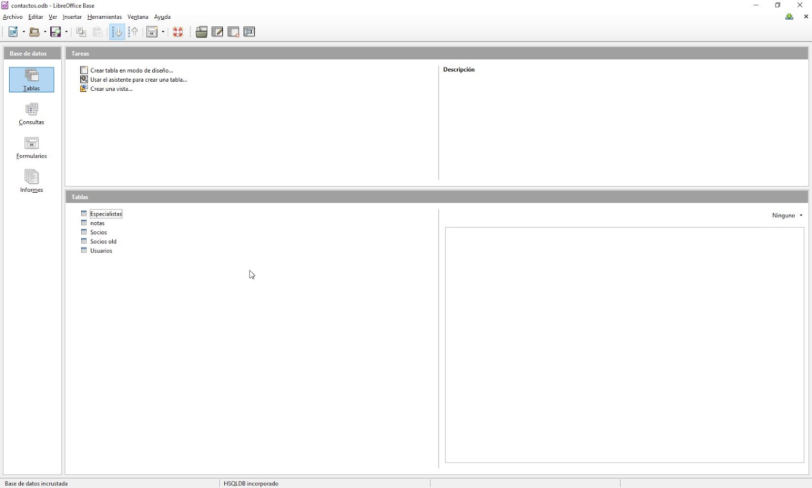 CONSTRAINT al crear una tabla con SQL en LibreOffice Base (XX ...