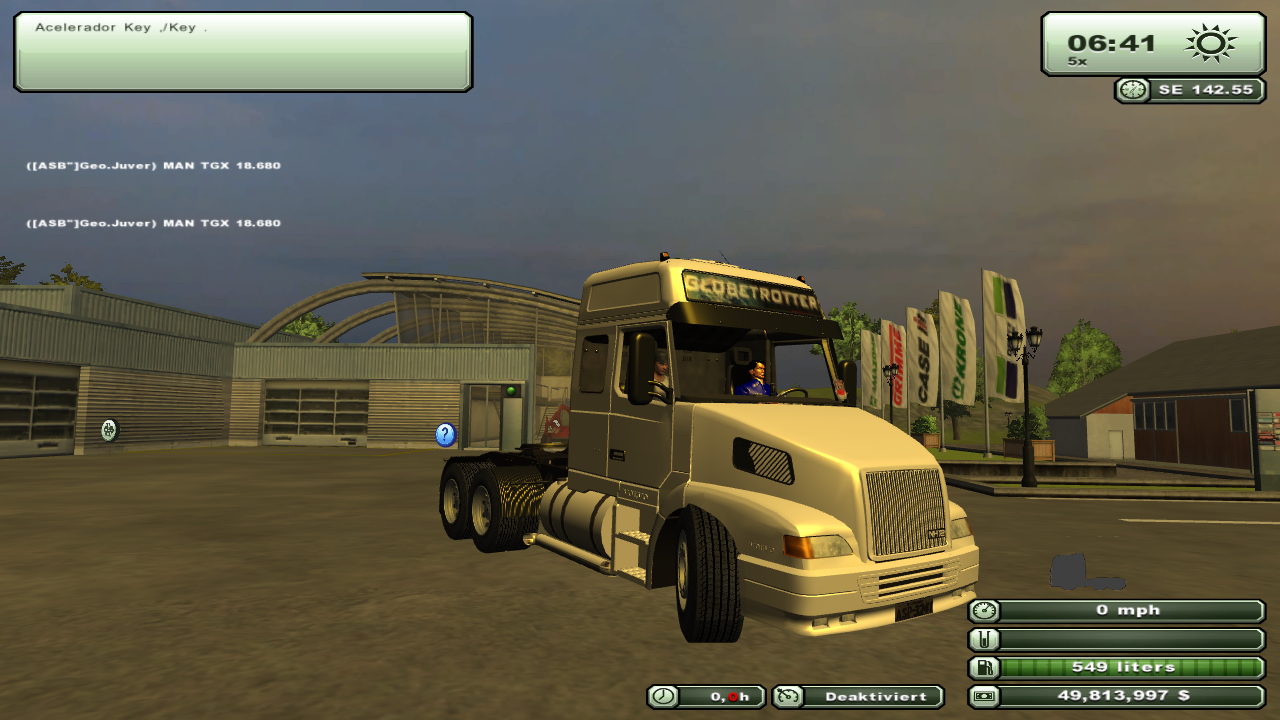 Farming Simulator Sul: Volvo NH12 FS13 v1