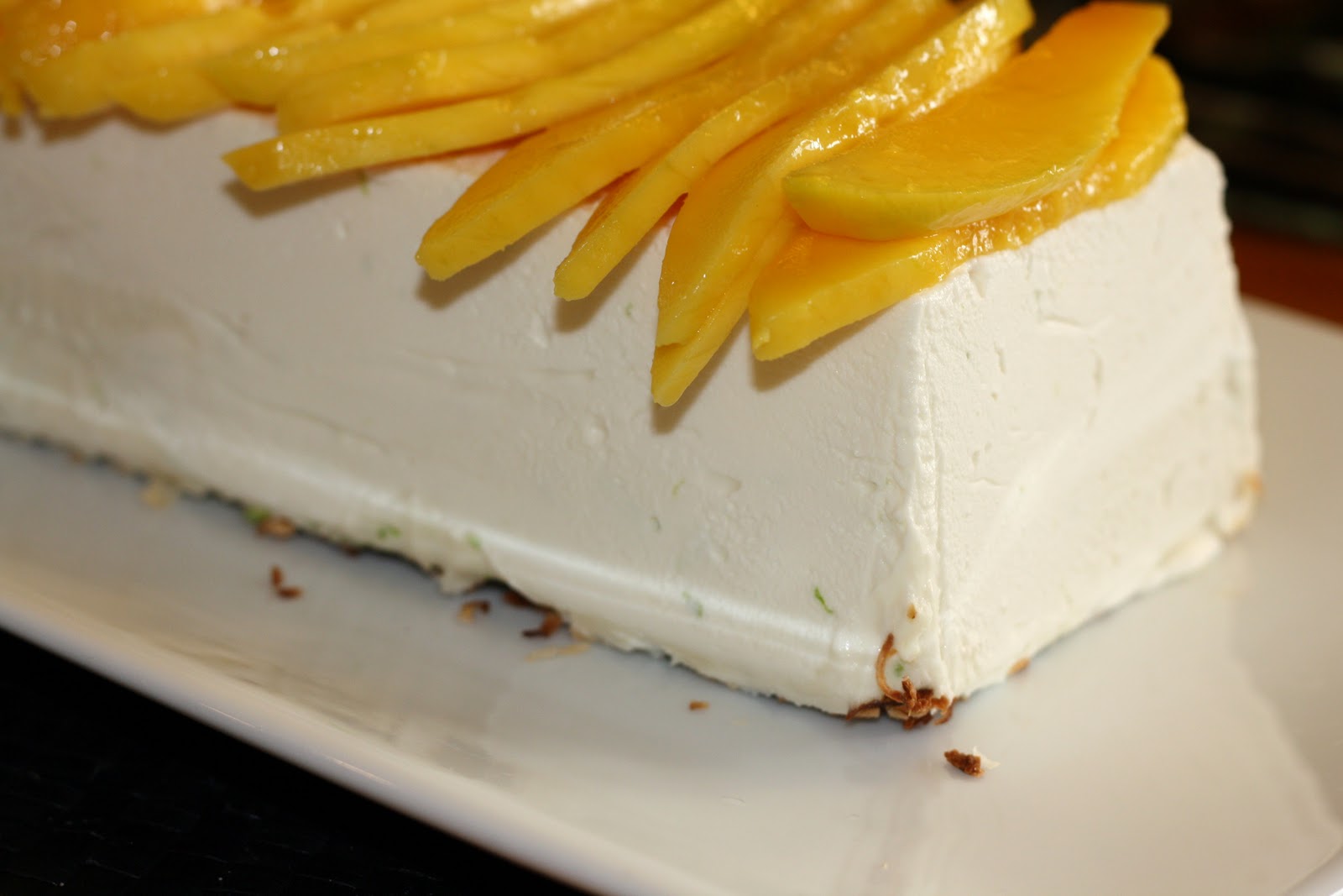 sunday sweets: coconut-lime semifreddo
