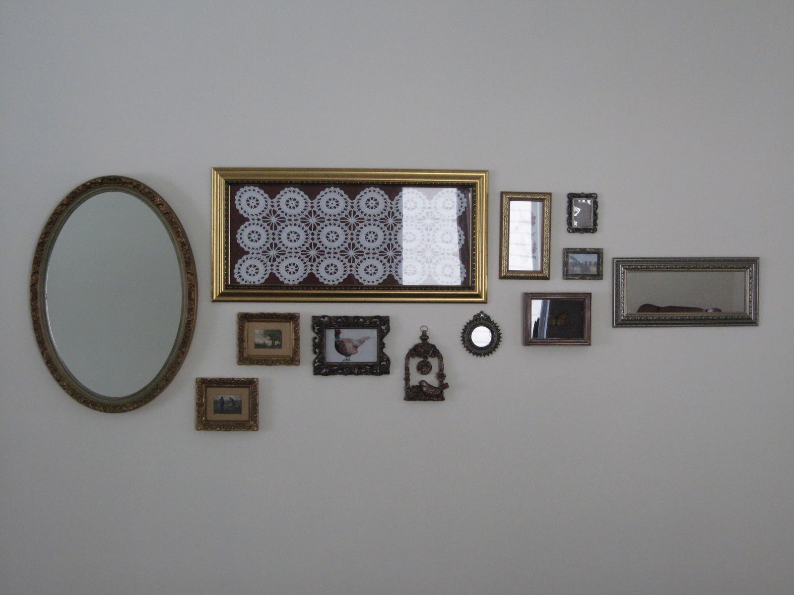 Molly Pops Creations: Frame and Mirror Collage