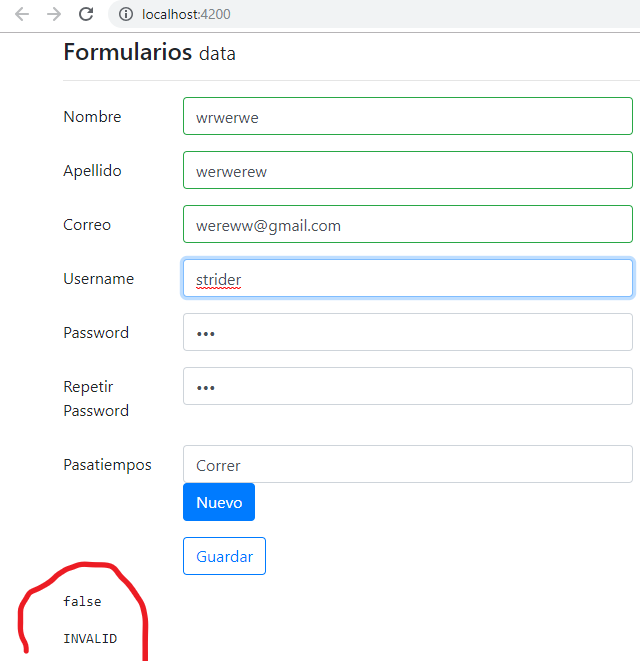 ELECTROBÓVEDA: Angular: 43. Formularios. Validaciones asíncronas
