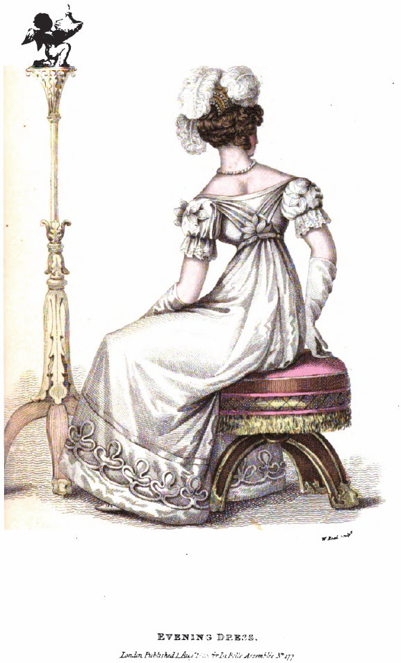 Two Nerdy History Girls: Evening Fashions for August 1823