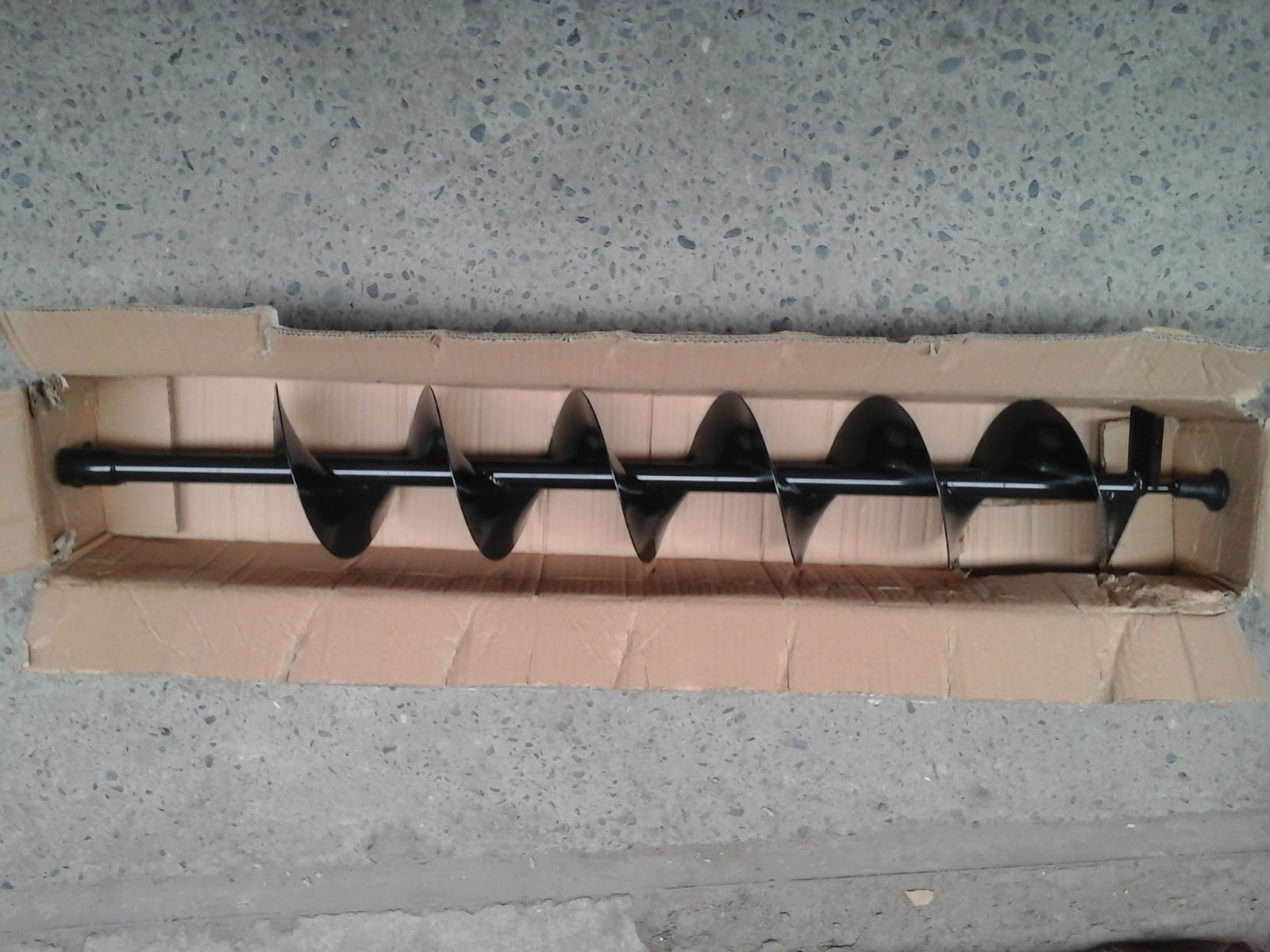 BARRENO-AHOYADOR.CL: Barreno broca 15CM 6" para ahoyadoras