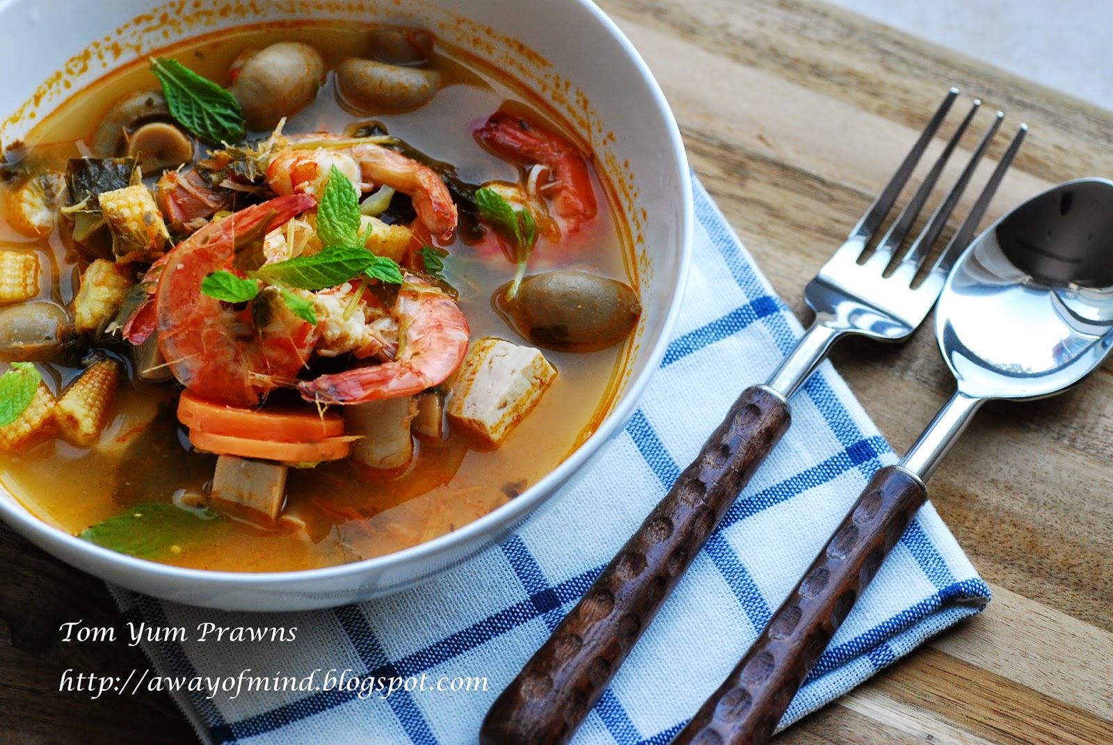 Awayofmind Bakery House: Easy Tom Yum Soup