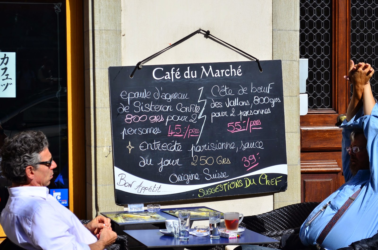Hedofoodia: Café du Marché, Carouge
