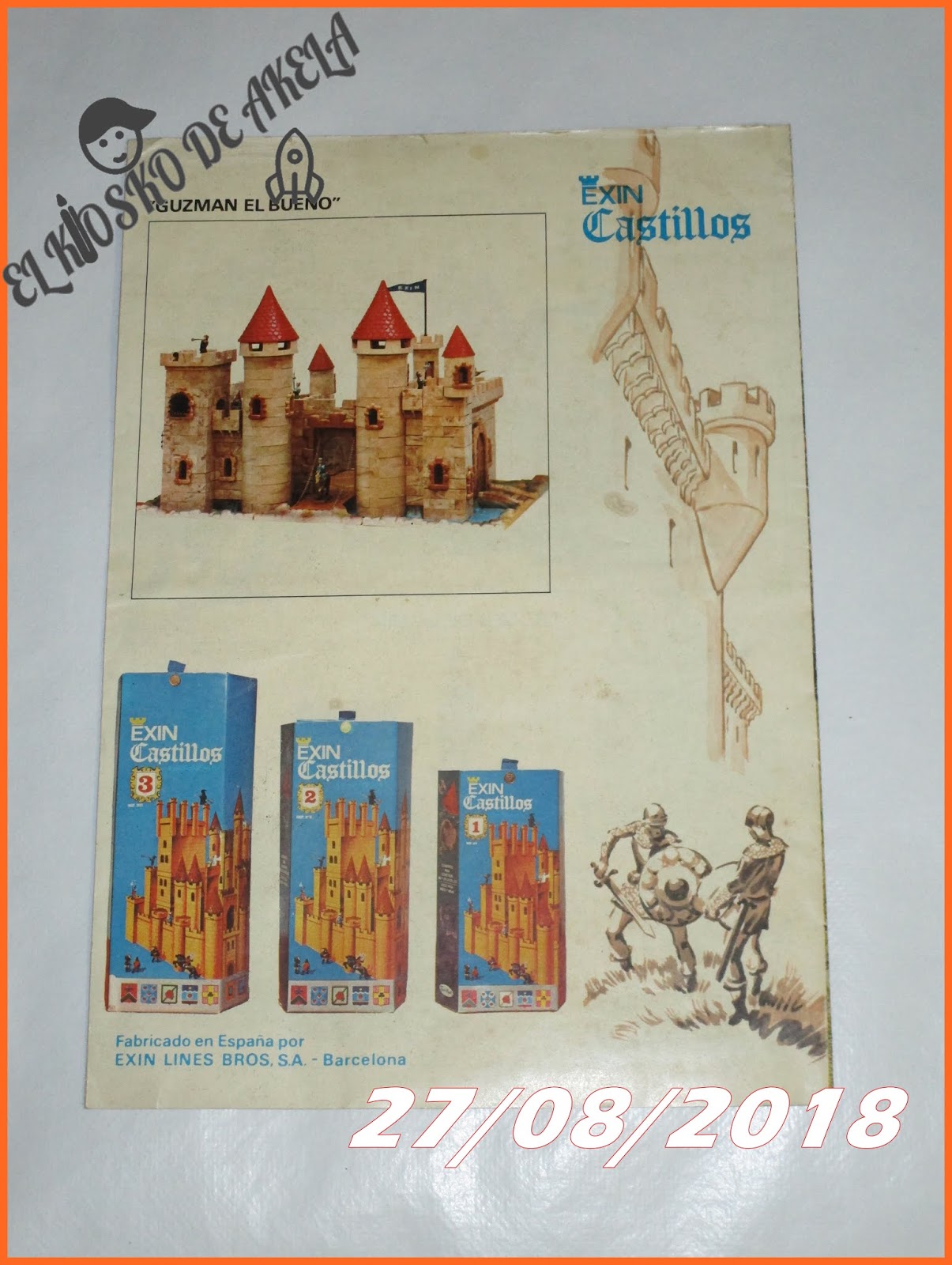 EL KIOSKO DE AKELA: 50 ANIVERSARIO DEL EXIN CASTILLOS