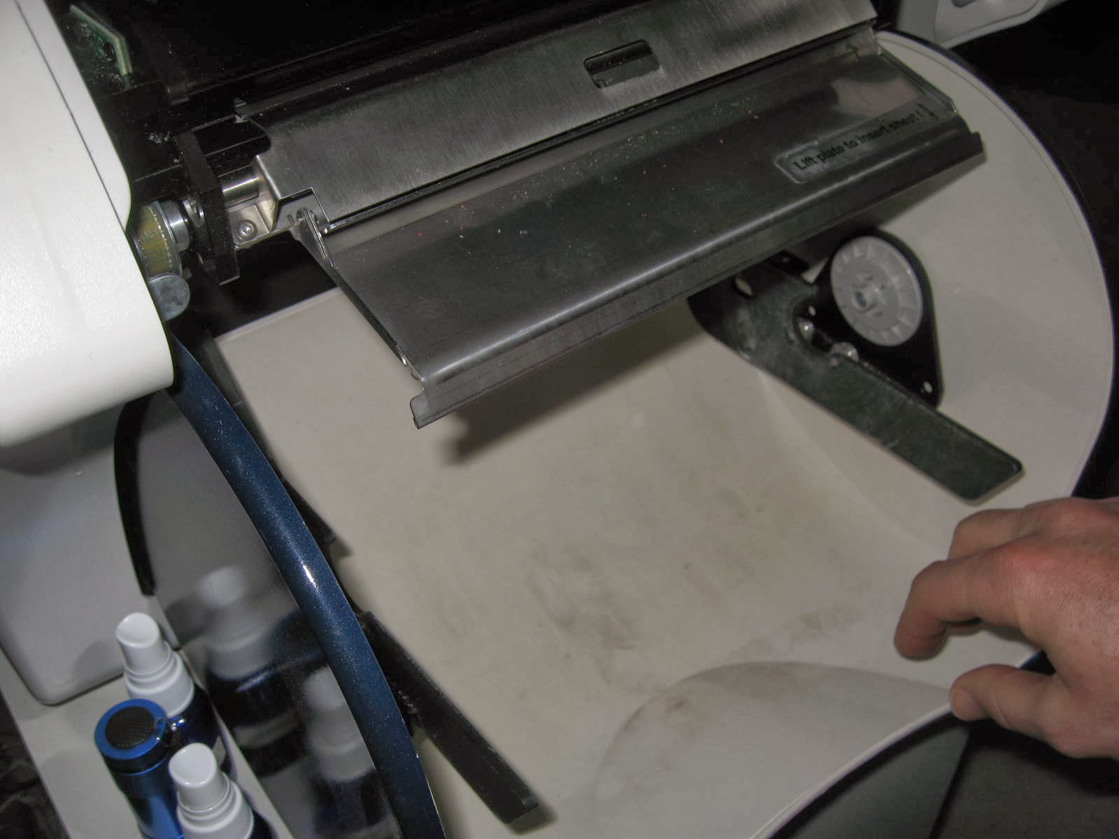 My SD300 3D Printer: Glue Smear, a super-easy quick fix