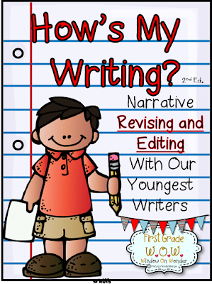 First Grade Wow: Revising and Editing! Another Redo!