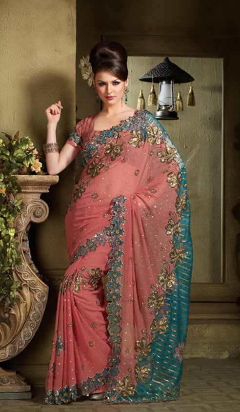 Designer Party Wear Saree Collections | Beauty Care - Beauty blog
