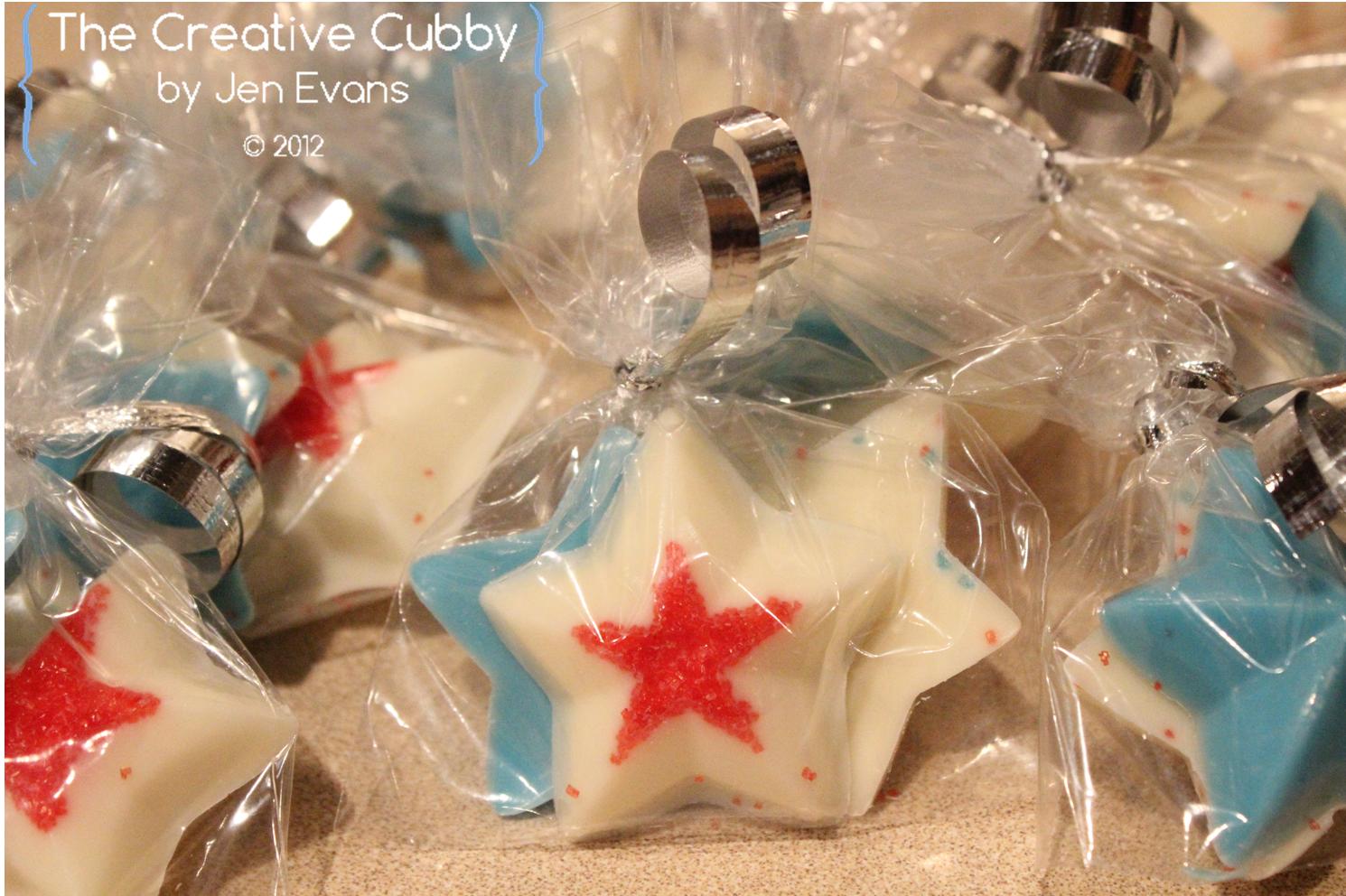 The Creative Cubby: Sprinkle Star Candies