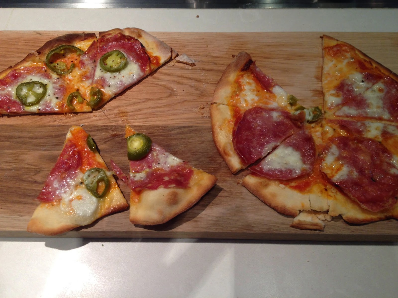 cooking Polpo style ... pizette