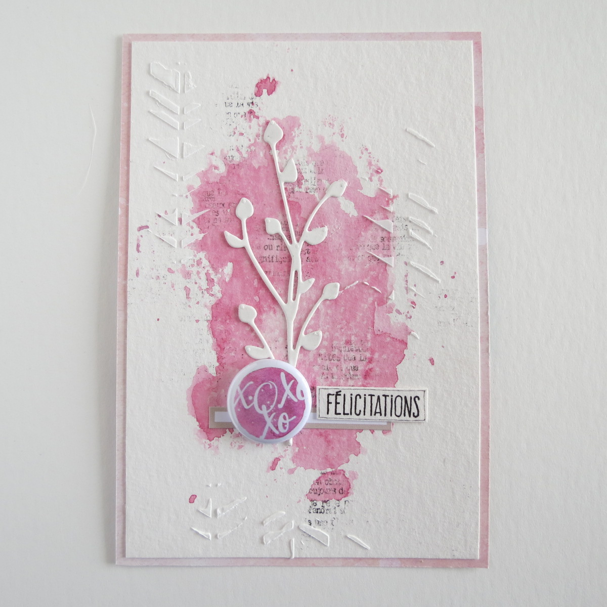 Les créations scrap d'Edwige Verrière: Des cartes... roses!