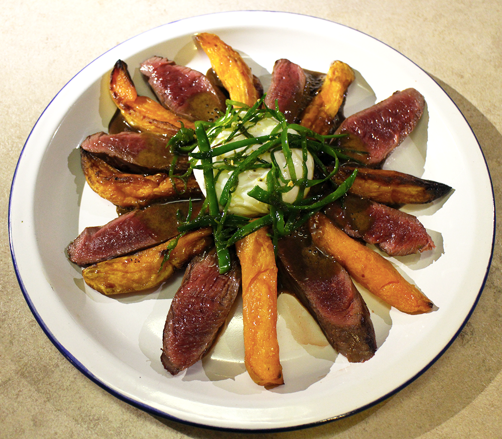 In My Caravan Kitchen: Venison Fillet and Black Garlic Sauce
