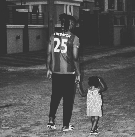 Flavour shares cute photo with his daughter...