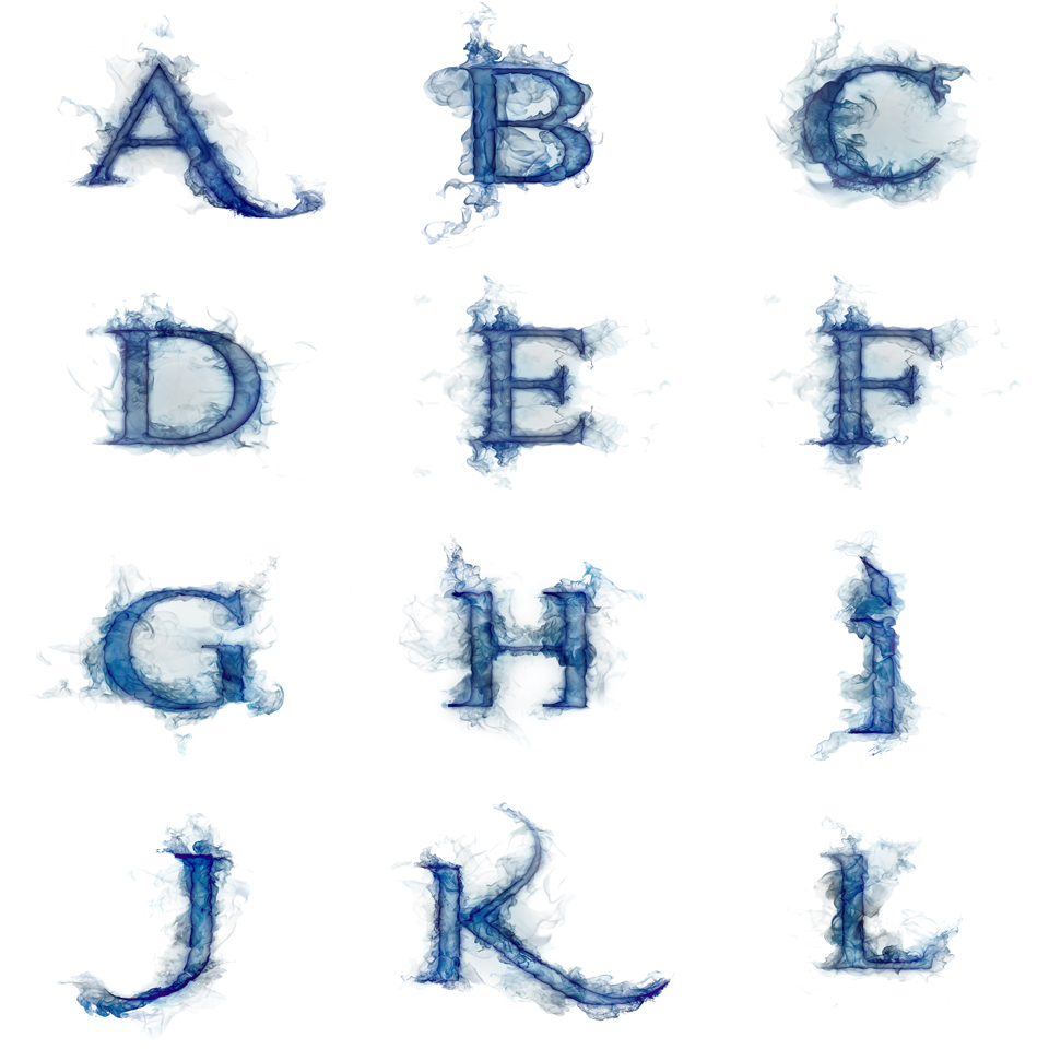 Smoke Letters Wallpapers 320x240 ~ Hd Walls Pack