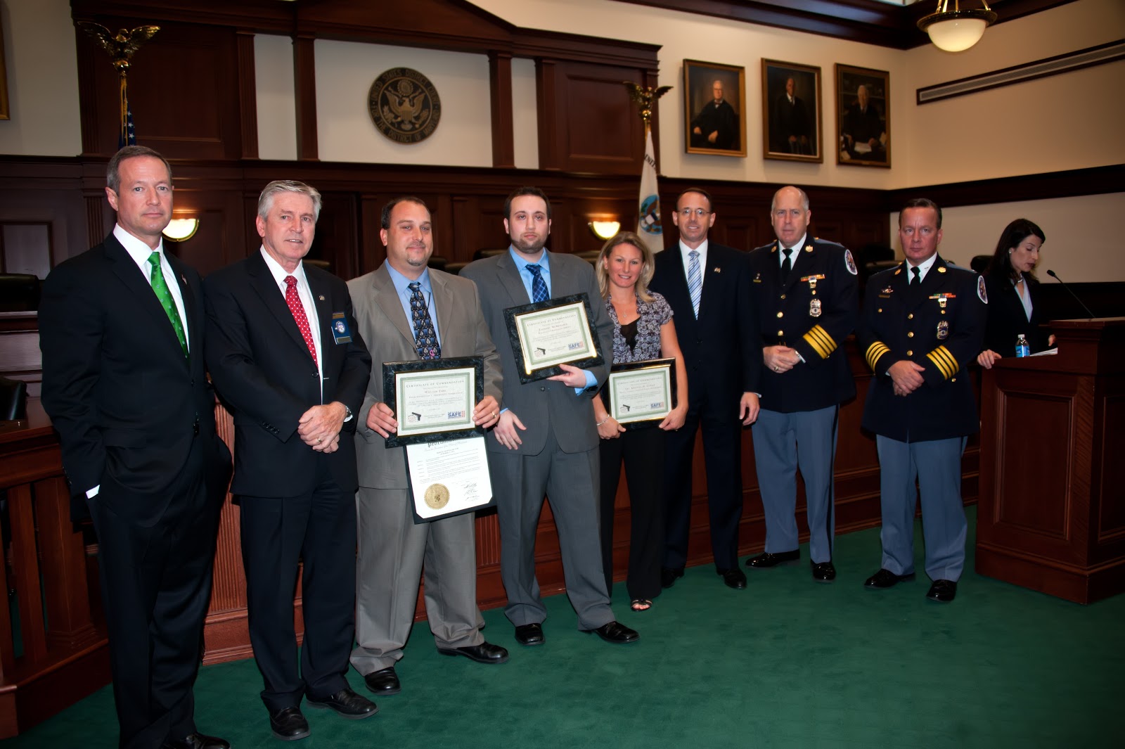 PGPD News: PGPD Officers Recognized For Work to Reduce Gun Violence