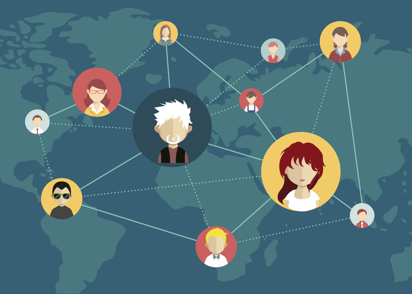 "LAS REDES Y LA NUEVA ALDEA GLOBAL"