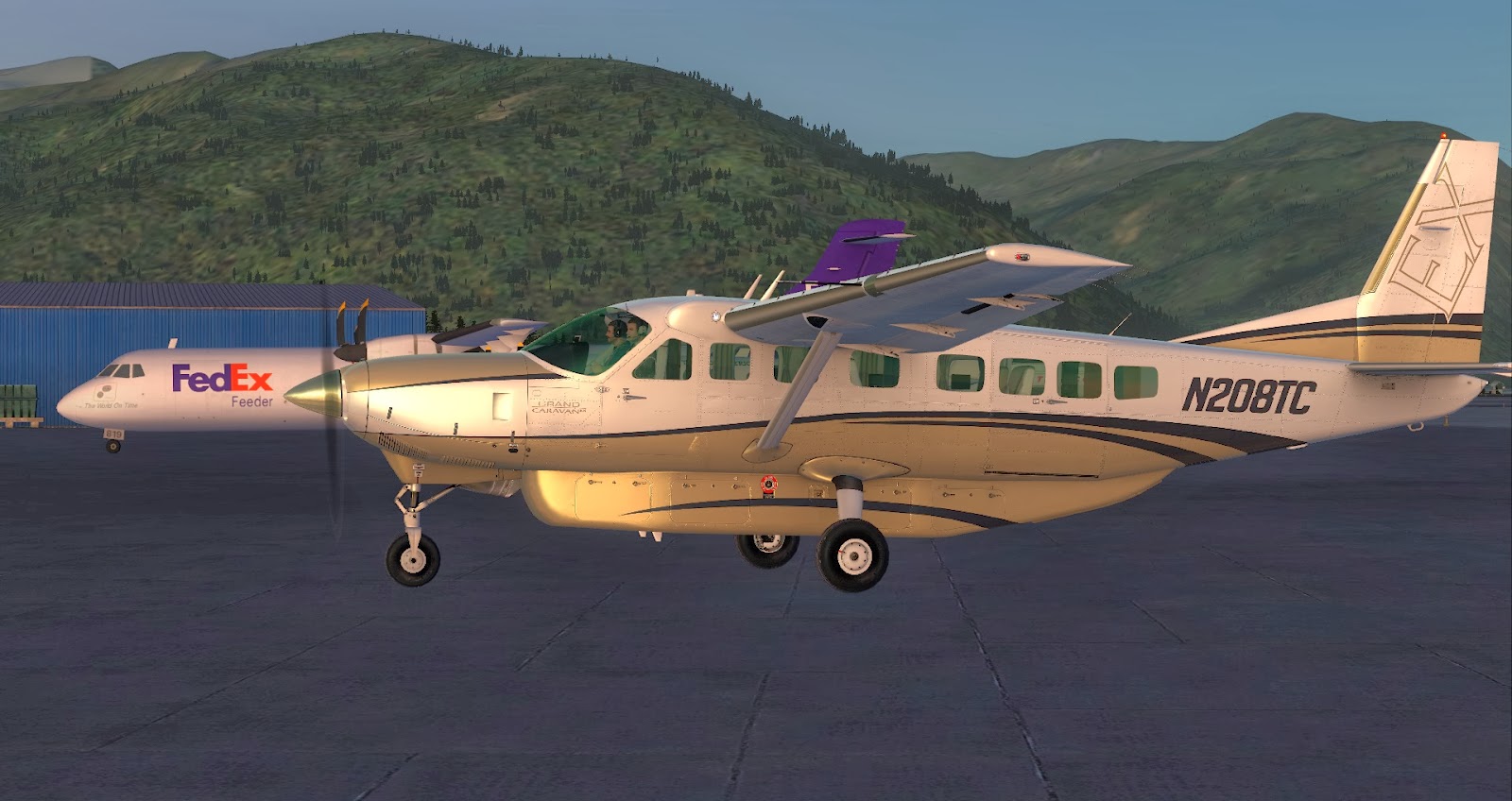 AirDailyX: Carenado C208B EX. Our own screenshots!