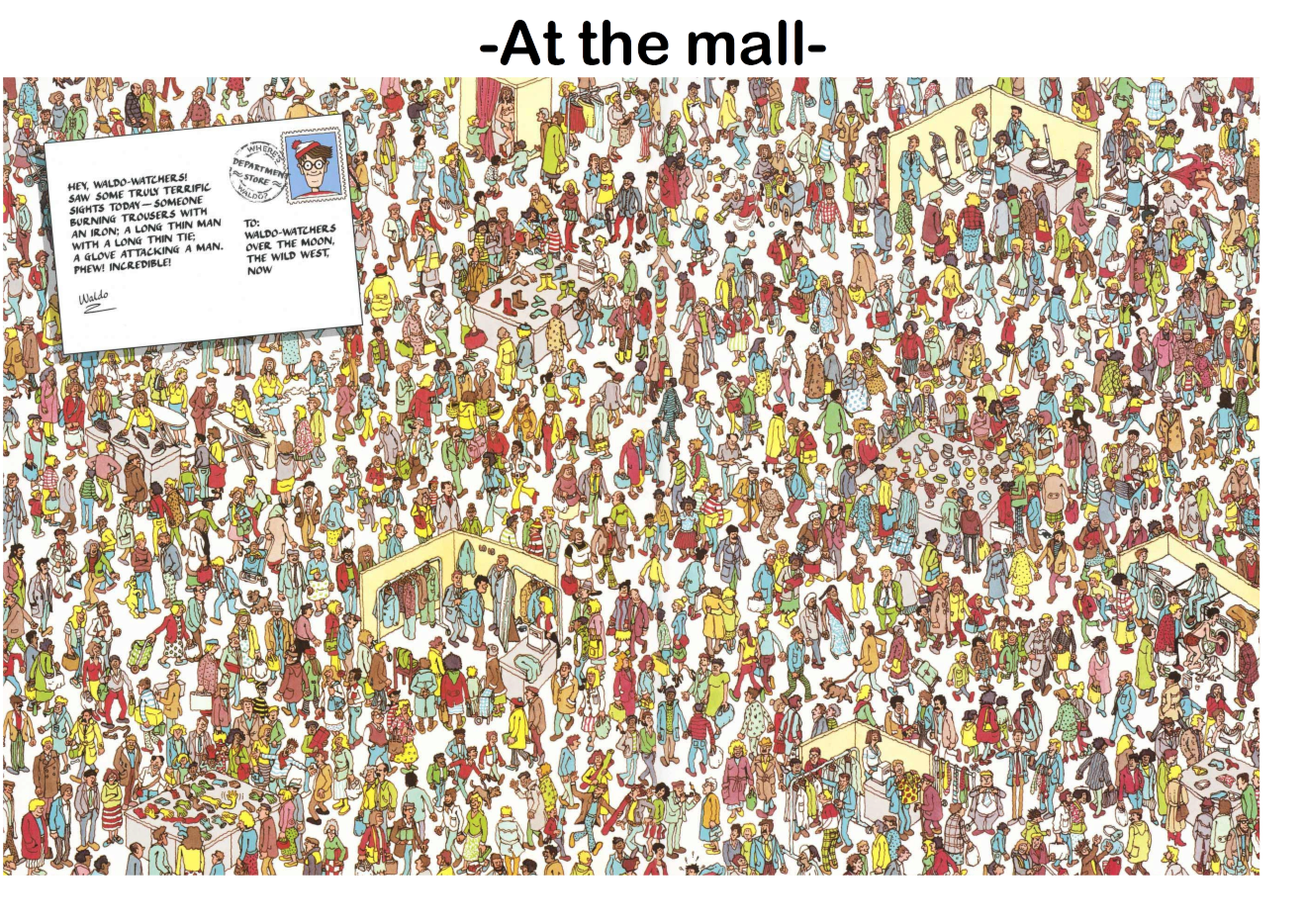 Mr. Hoover's English Class: Where's Wally?