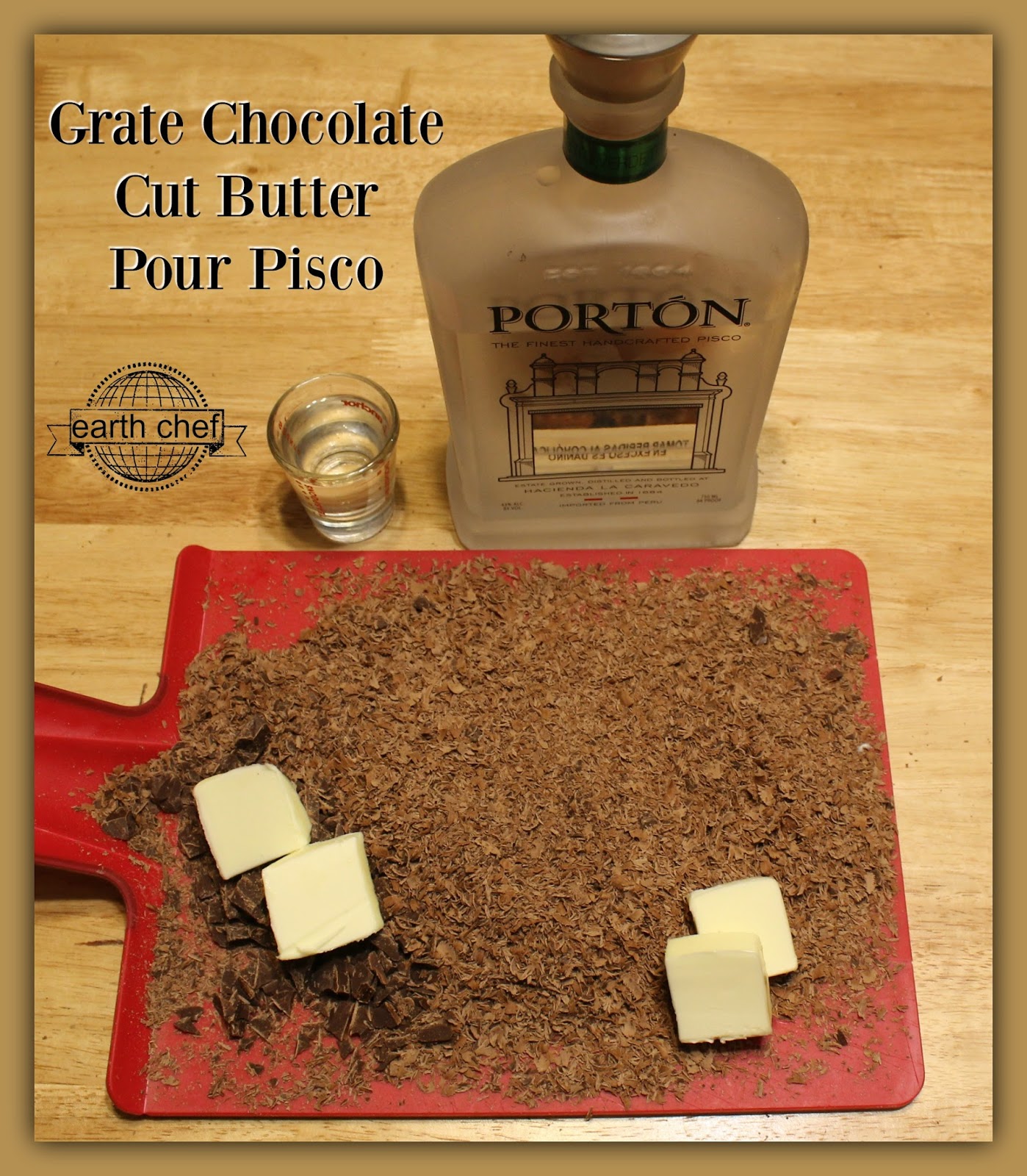 earth chef: PISCO PERU CHOCOLATE COOKIES