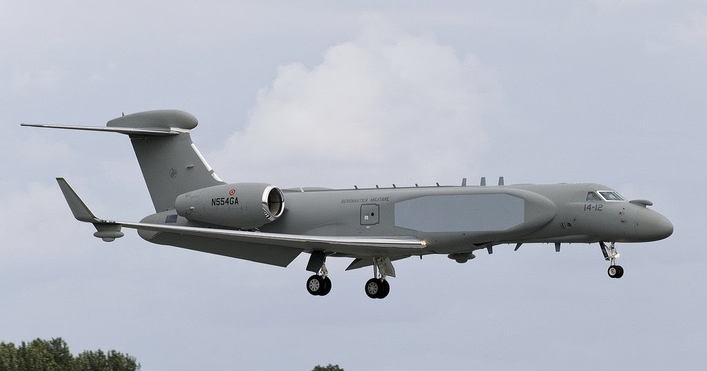 Defensa y Armas: Italia recibe su primer G550 CAEW