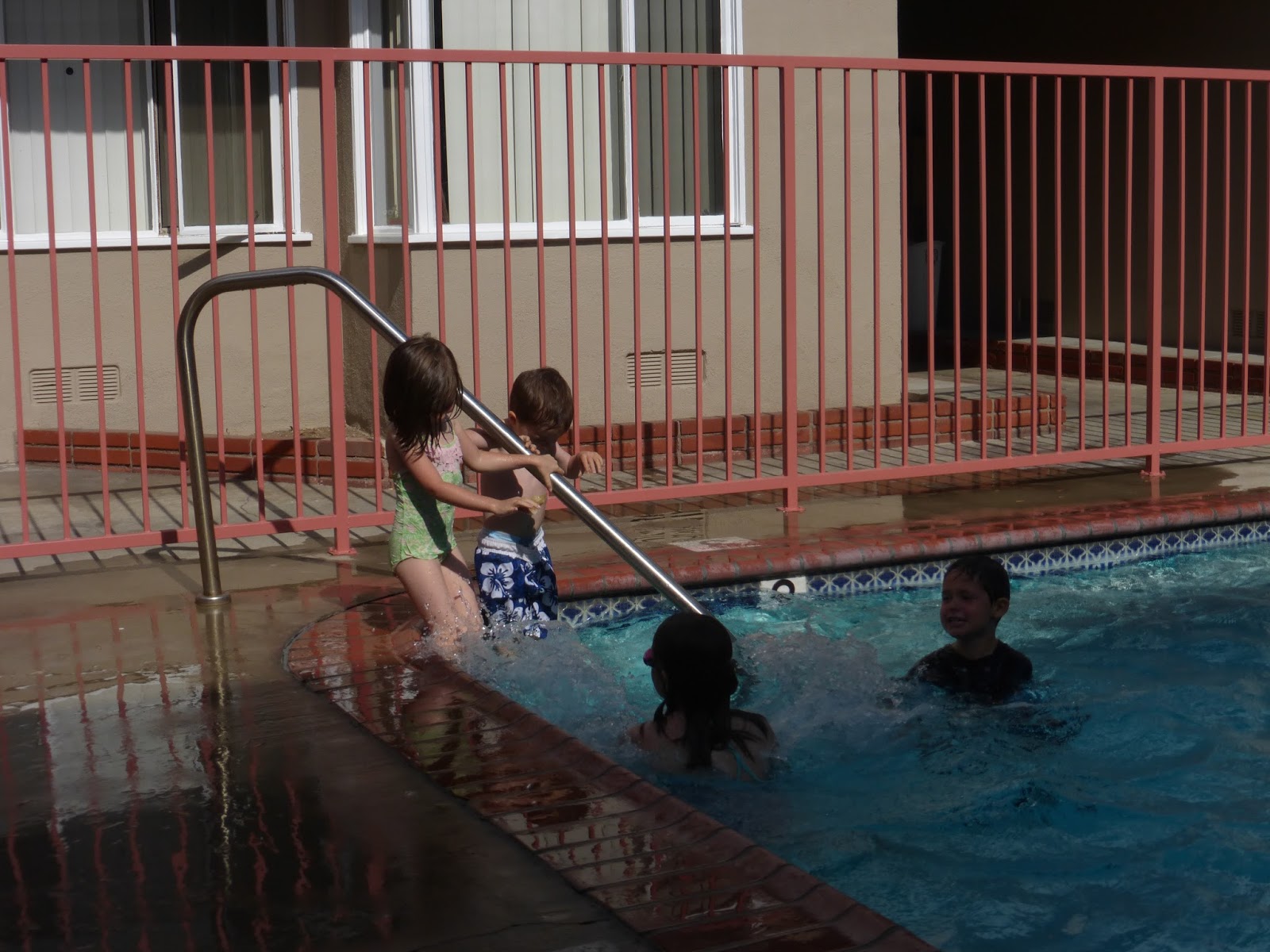 Hendrickson Family Blog: End of School Swim Party