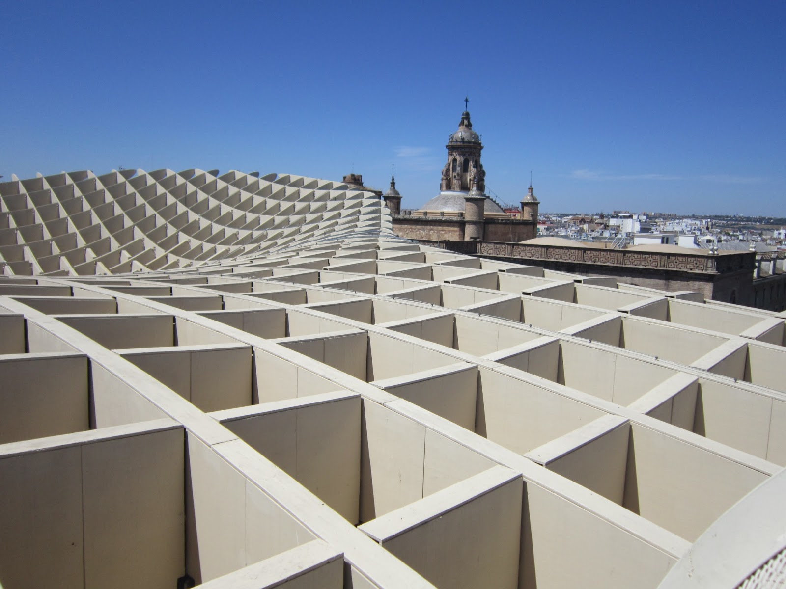 Crazy architecture in Seville