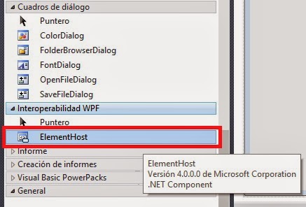 Integrar WPF en Windows Forms