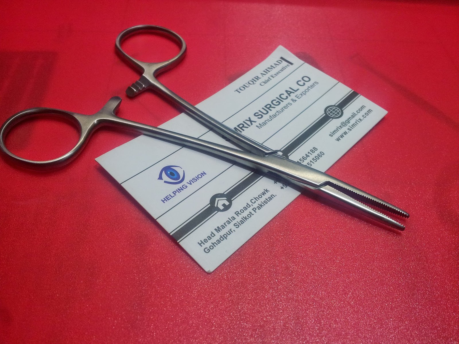 Ophthalmic Surgery Instruments ( SIMRIX ): Halsted Mosquito Forceps 5 ...