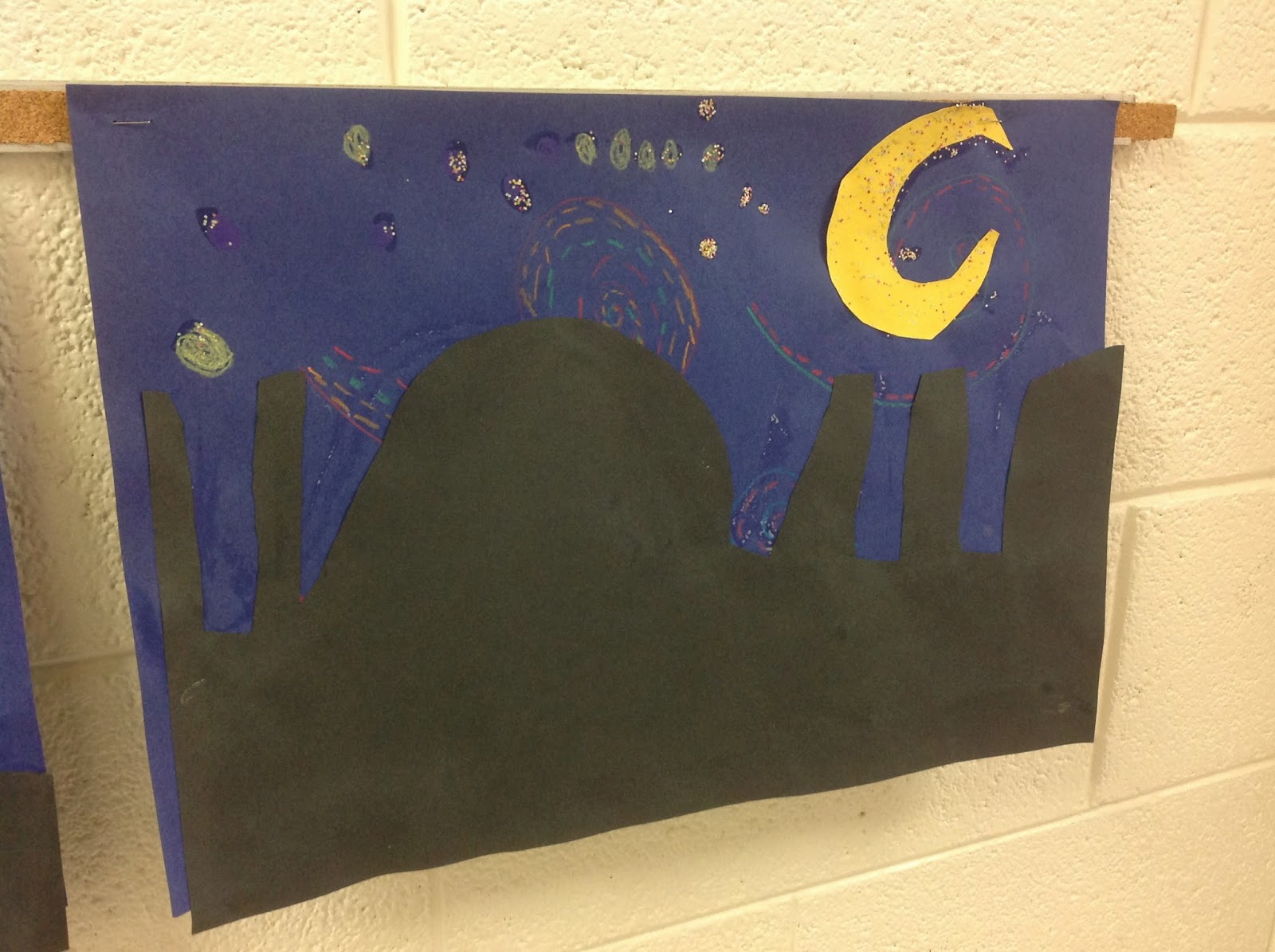 The Artsy Fartsy Art Room: Kindergarten and Starry Night