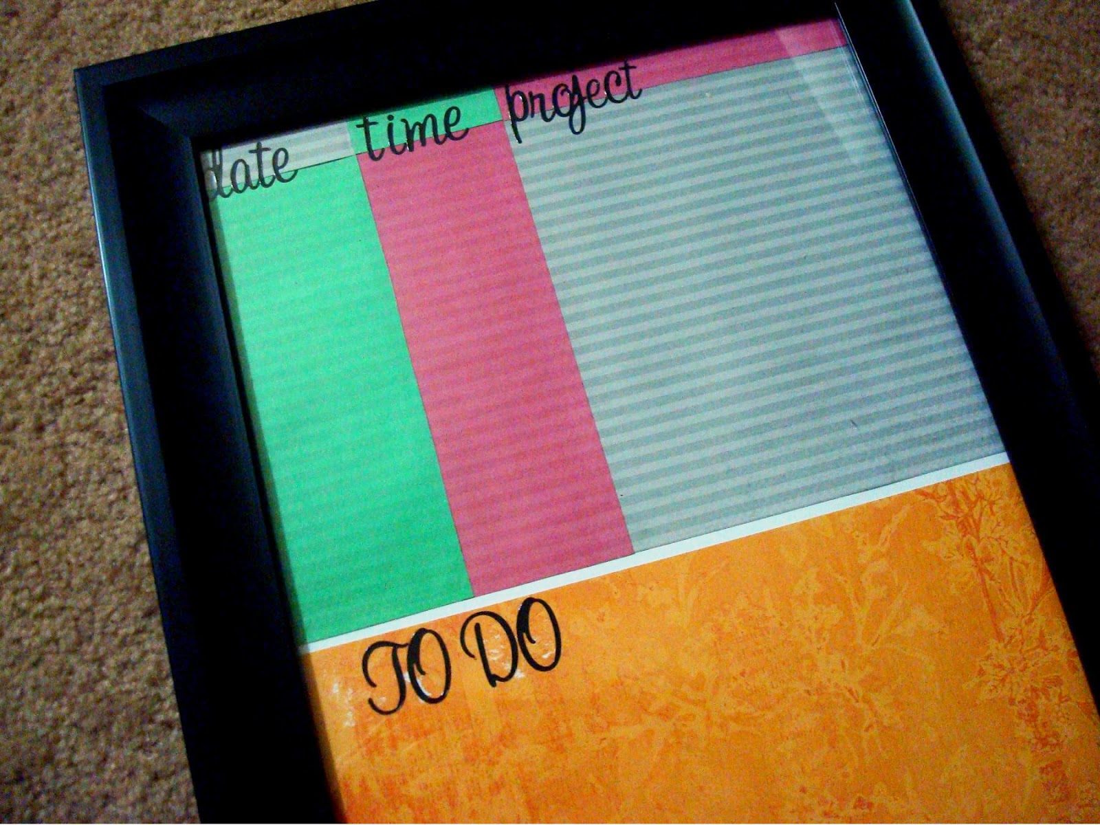 Mommy Monday: dry erase organizers | Organized Chaos