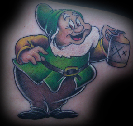 Filmic Light - Snow White Archive: Grumpy Tattoos (plus Dopey & Happy ...