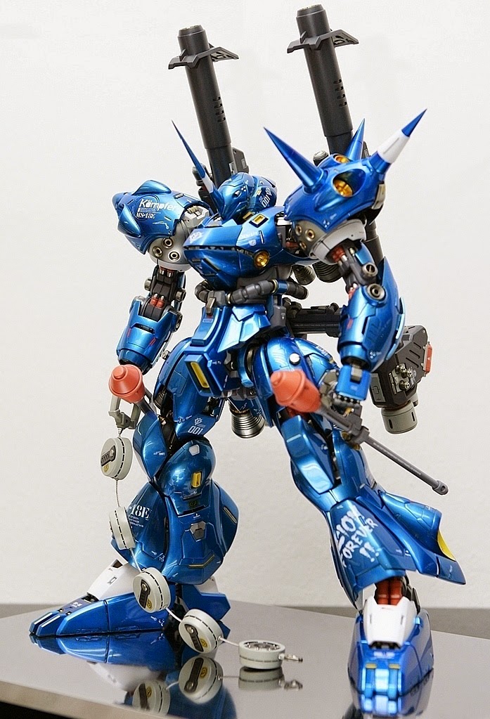 GUNDAM GUY: G-System 1/60 MS-18E Kampfer - Painted Build