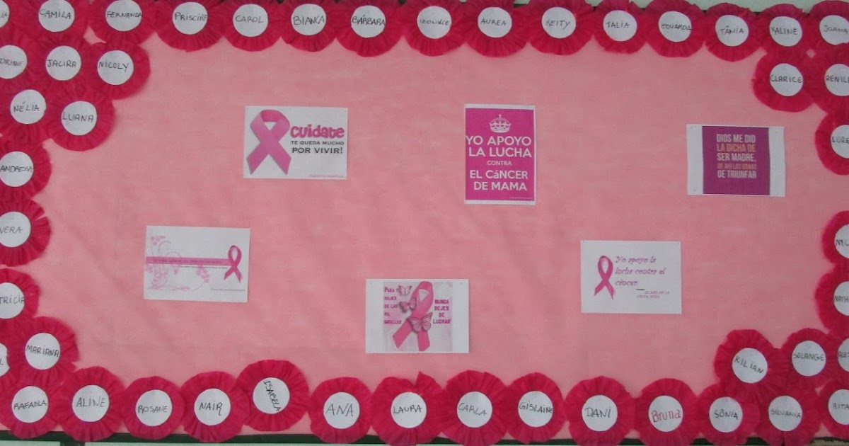 EEBJME: MURAL OUTUBRO ROSA