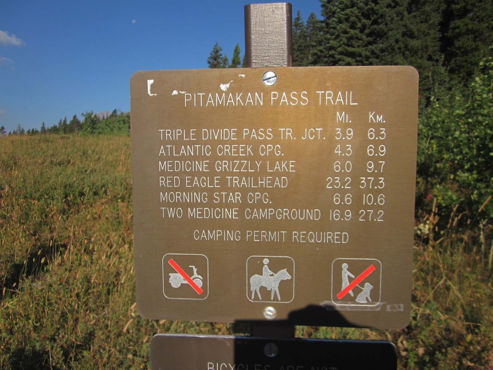 Smoky Scout's Hiking Adventures: Glacier National Park: Triple Divide Pass