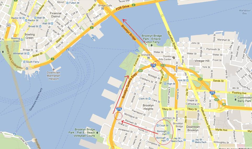 La viajera: Paseo por Brooklyn Heights Promenade, NY