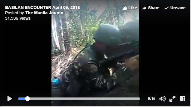Leaked Video of Basilan Encounter (18 Dead Soldiers) Gone Viral