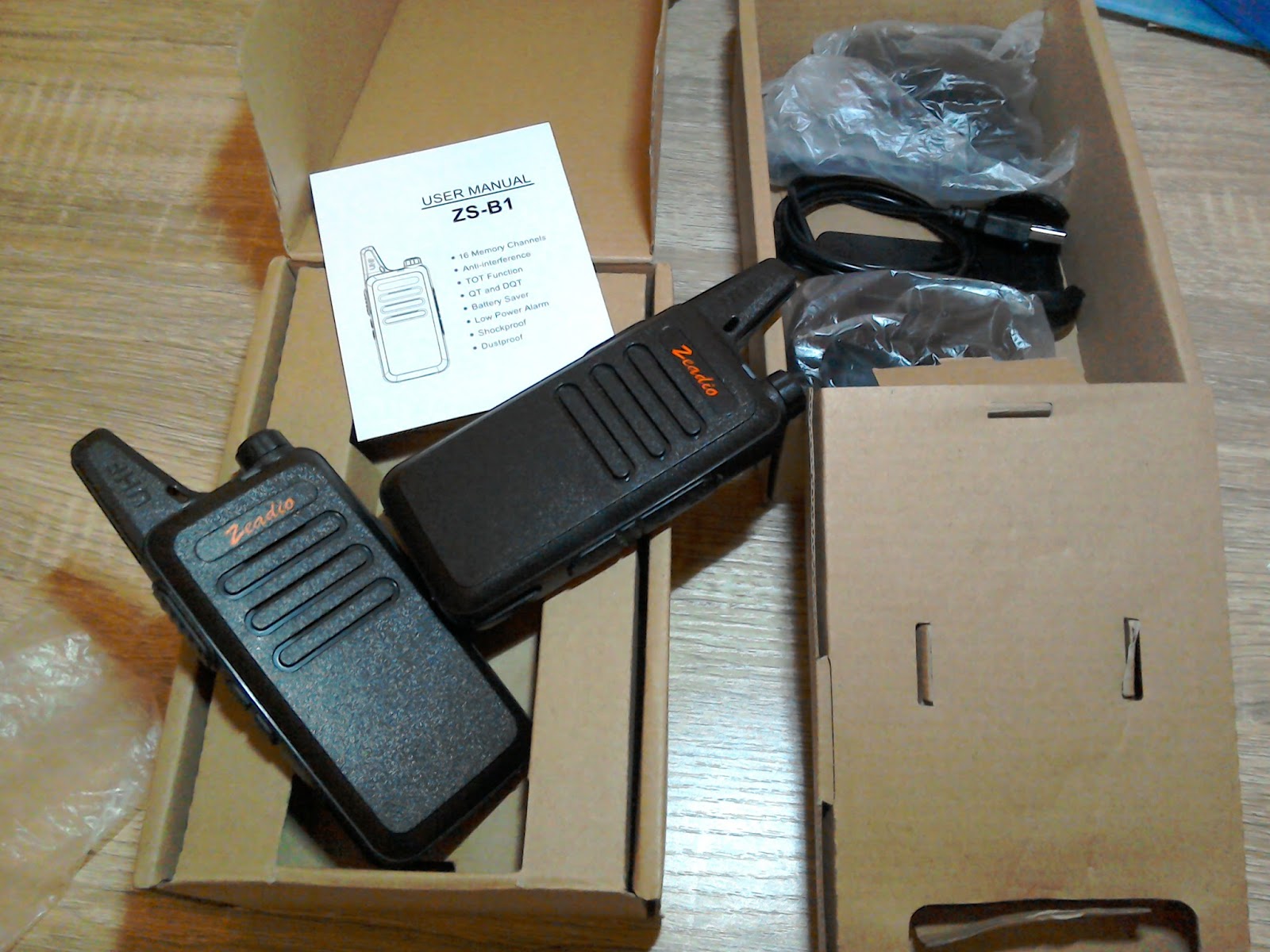 Mr. Aphoristic: WLN KD-C1 / Zeadio ZS-B1 UHF Transceiver Review