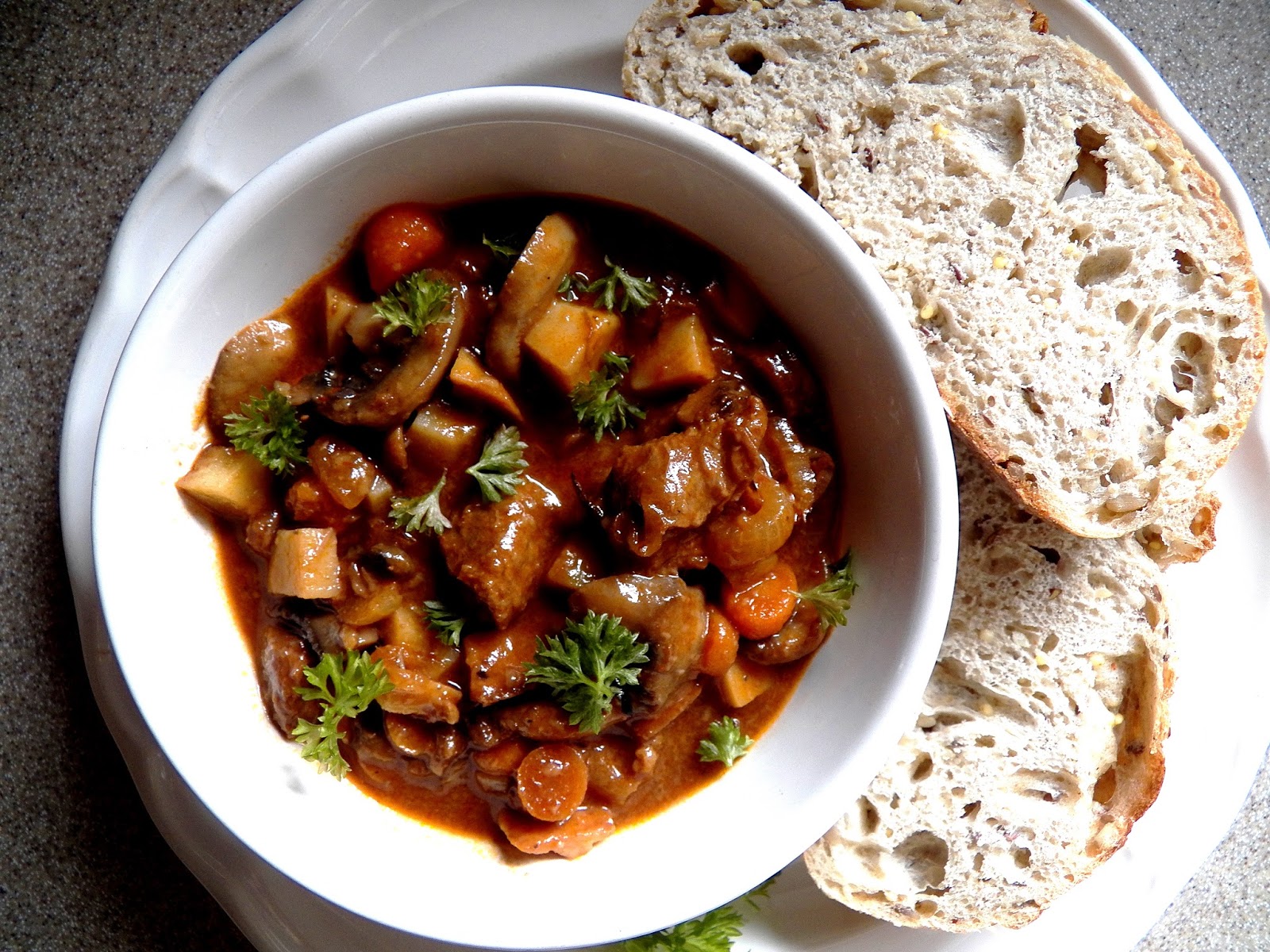 The Tasty Cheapskate: The Best Beef Stew Ever: aka Beef Burgundy (Minus ...