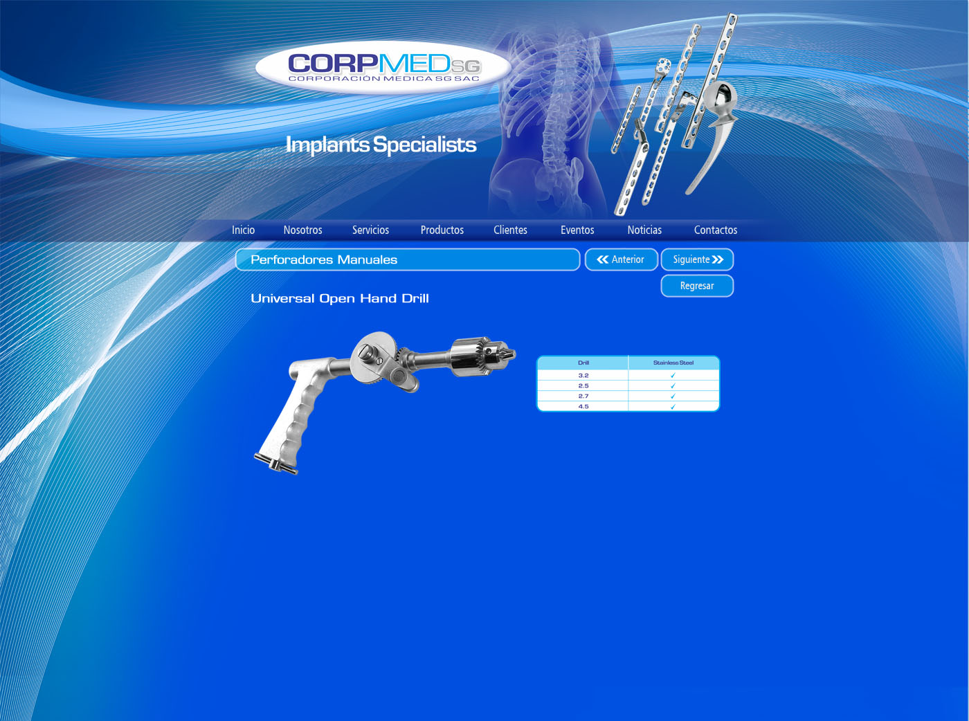 Publiart A1: Web Corporación Médica