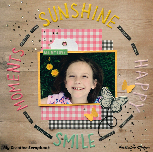 Scrapping with Christine: Main Kit Layouts for My Creative Scrapbook ...