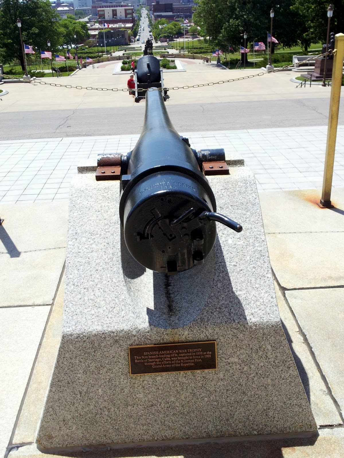 History and Culture by Bicycle: Spanish-American War Trophy Cannon