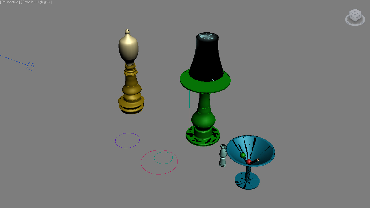 Modelos Digitales: Modelacion de objetos 3d max.