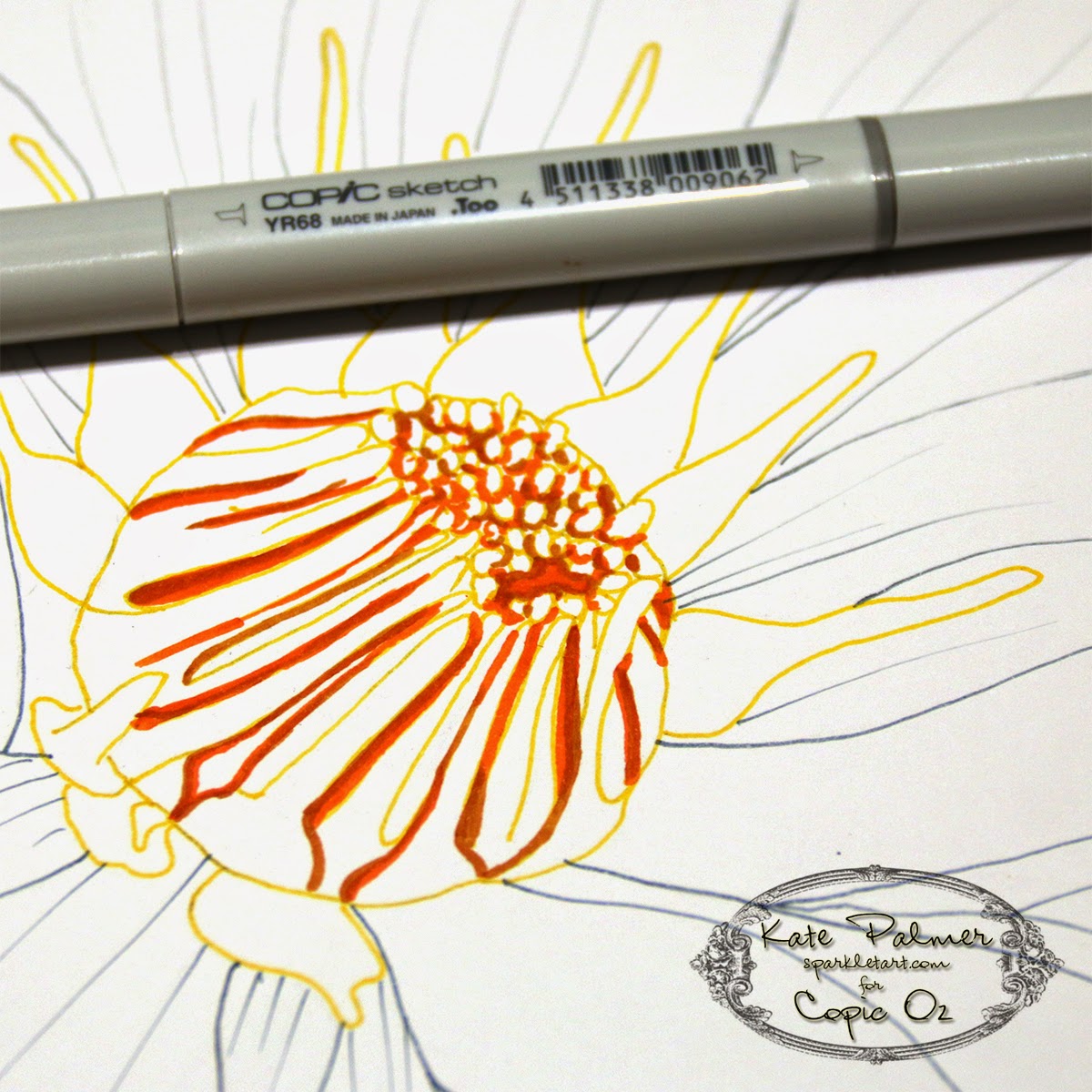 copic oz: Combining Watercolour Pencils with your Copics