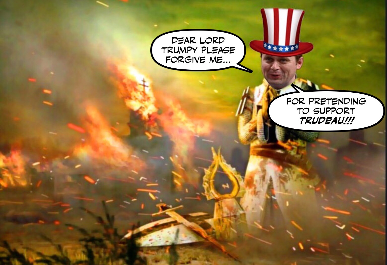 Montreal Simon: Andrew Scheer's Phony Trumpling Capitulation