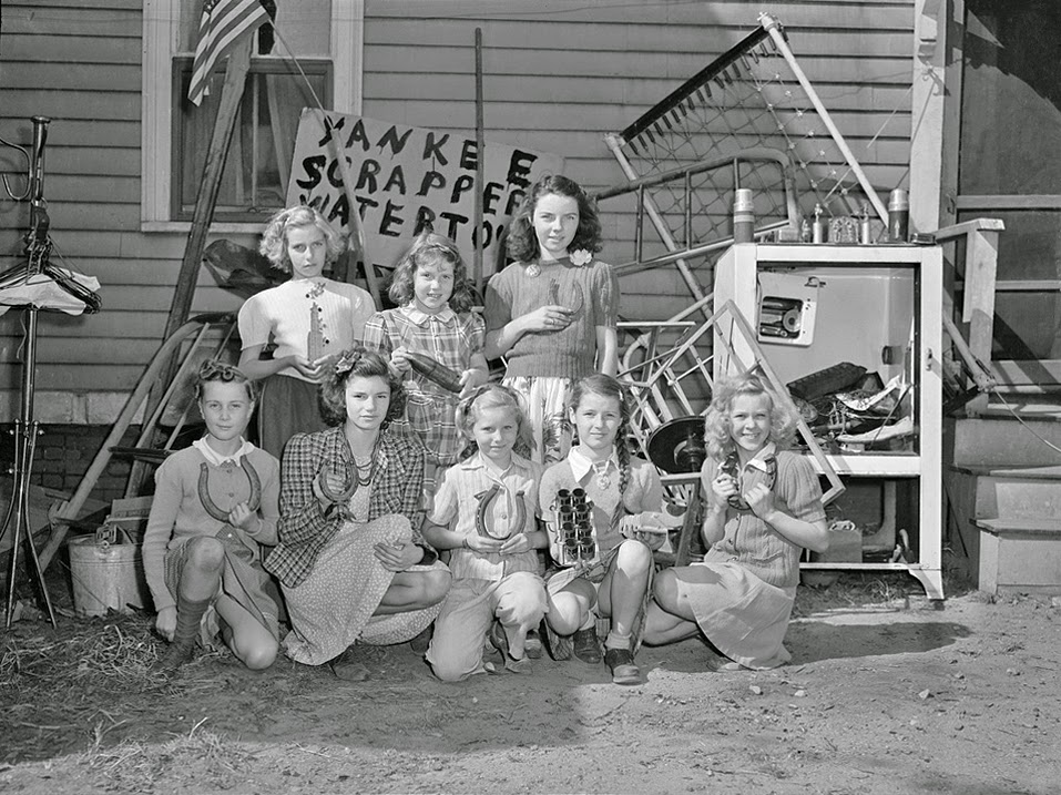 History in Photos: Scrap Drives