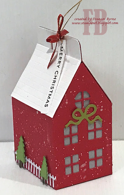 StampOwl's Studio: Red Christmas House Box