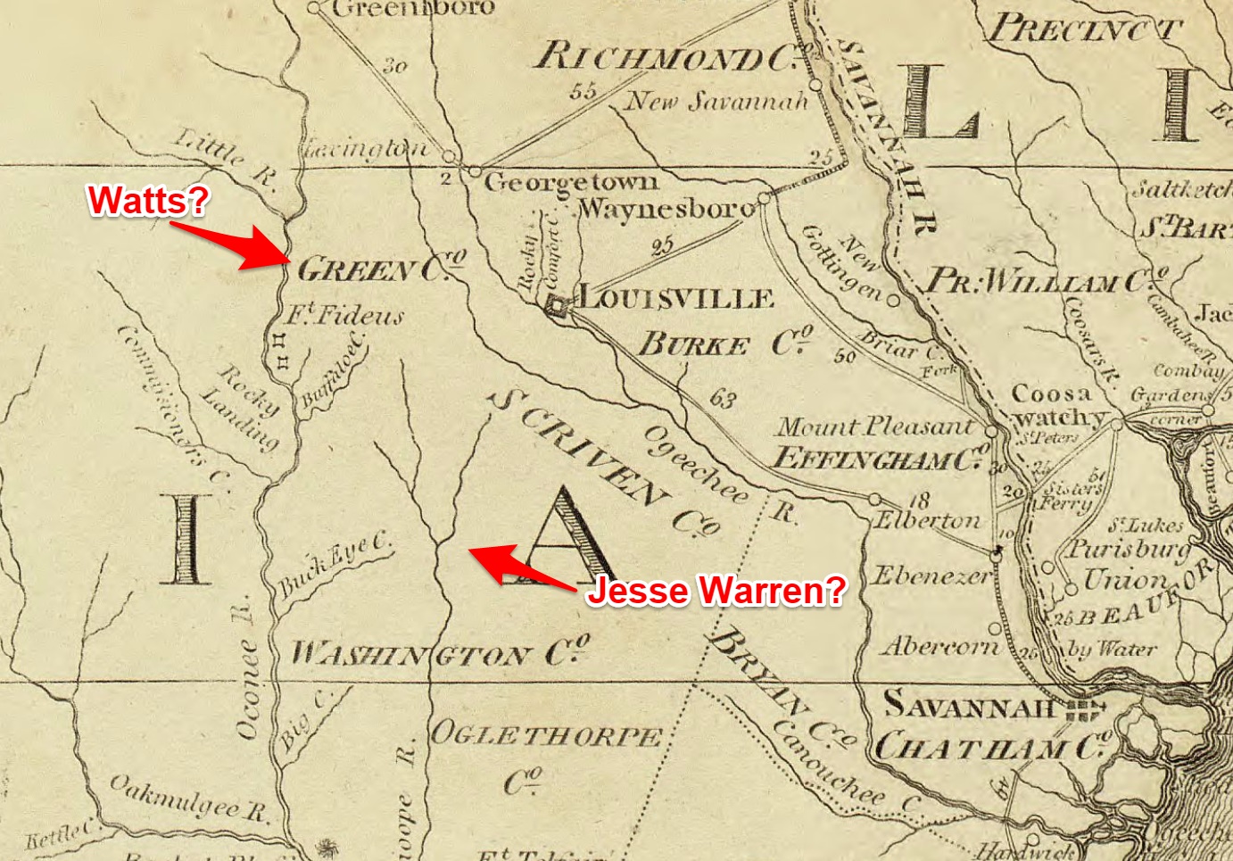 Ancestry Island: Where Were My Ancestors About 1796? Abraham Bradley's ...