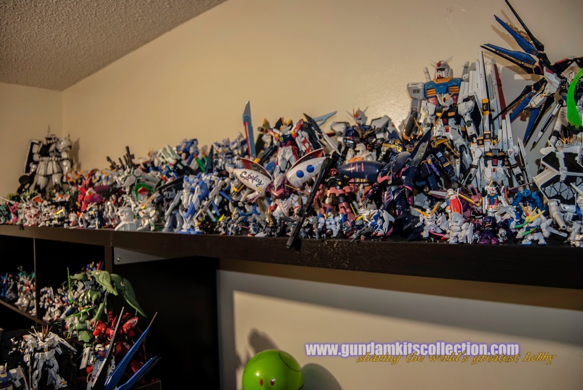 My Gundam Kits Collection