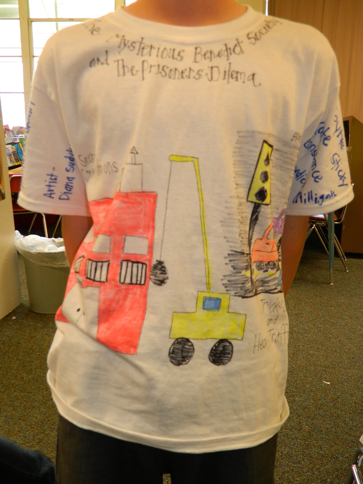 Polka-Dotty Place: T-Shirt Book Report